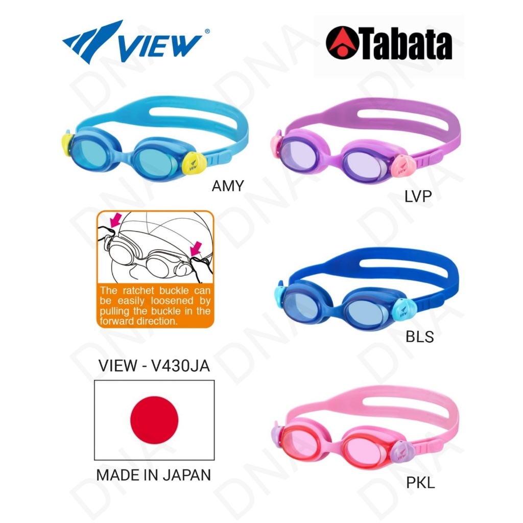 Jual Kacamata Renang Kids (3 - 5 Tahun) VIEW Tabata V430JA - ORIGINAL ...