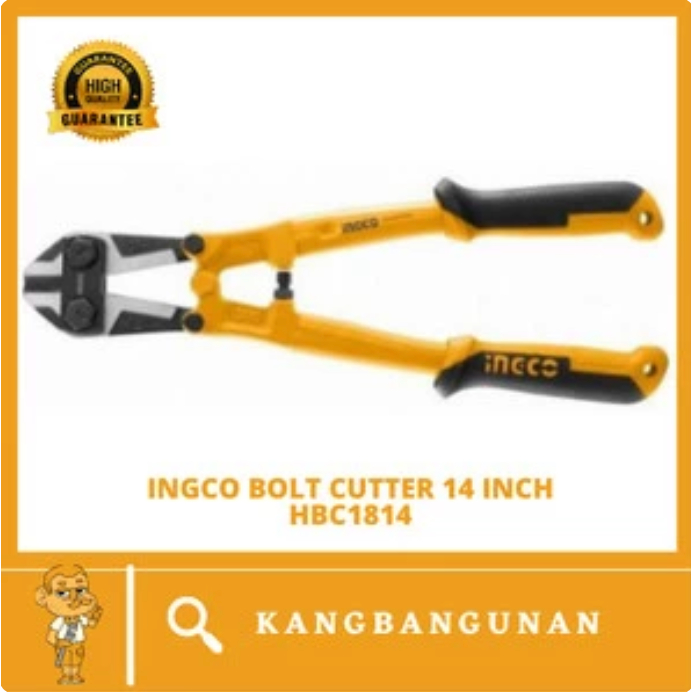 Jual INGCO 14inch Bolt Cutter Heavy Duty Bolt HBC0814 | Shopee Indonesia