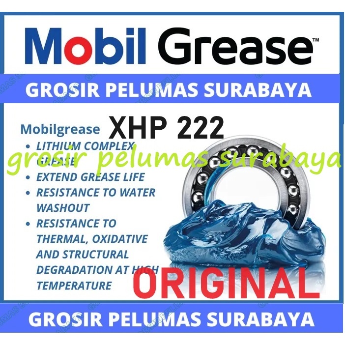 Jual Gemuk Mobil Grease XHP 222 Lithium Complex nlgi 2 kemasan PAIL ...