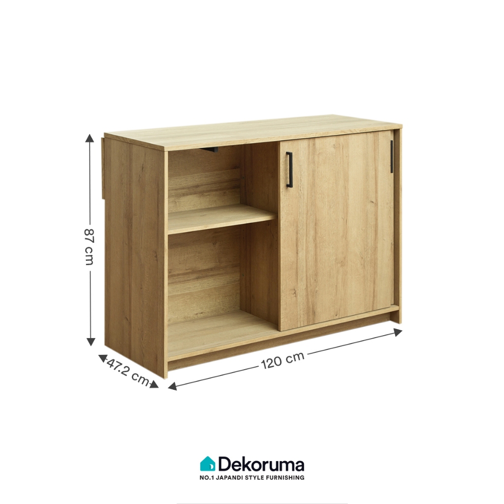 Jual Dekoruma Suzu Kabinet Dapur dengan Meja / Kitchen Island Cabinet ...