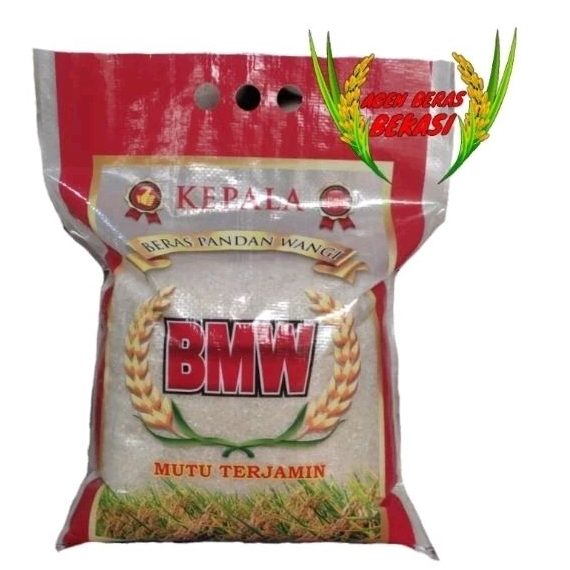 Jual BERAS CAP BMW KEPALA PREMIUM 5KG,10KG,20KG | Shopee Indonesia