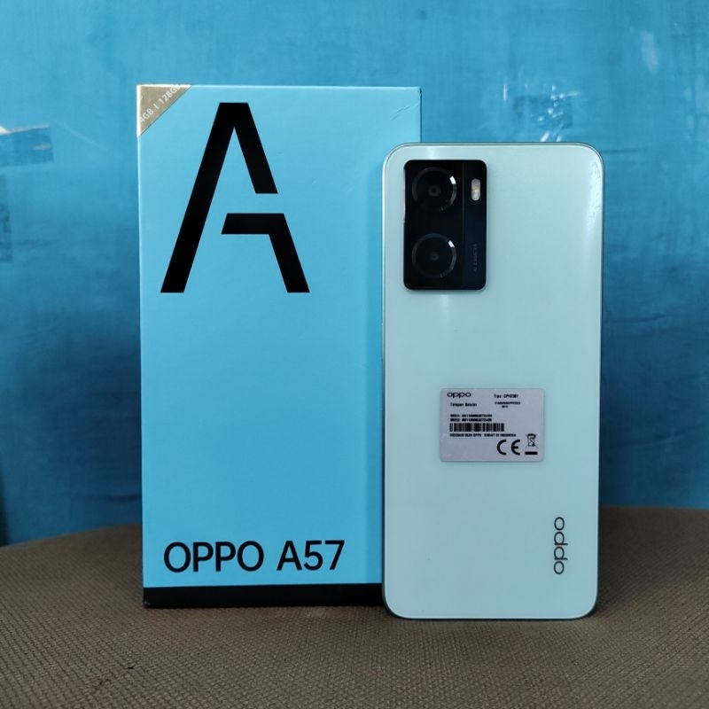 Jual OPPO A57 4/128 SECOND/BEKAS ORIGINAL FULLSET | Shopee Indonesia