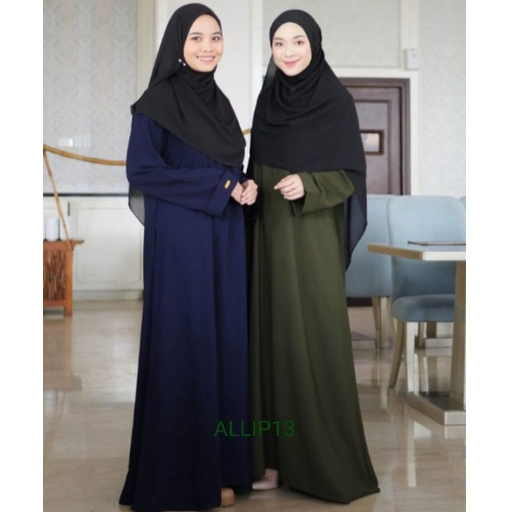 Jual Baju Gamis Abaya Besic Turki Turkey Syari Arab hitam polos DRESS ...