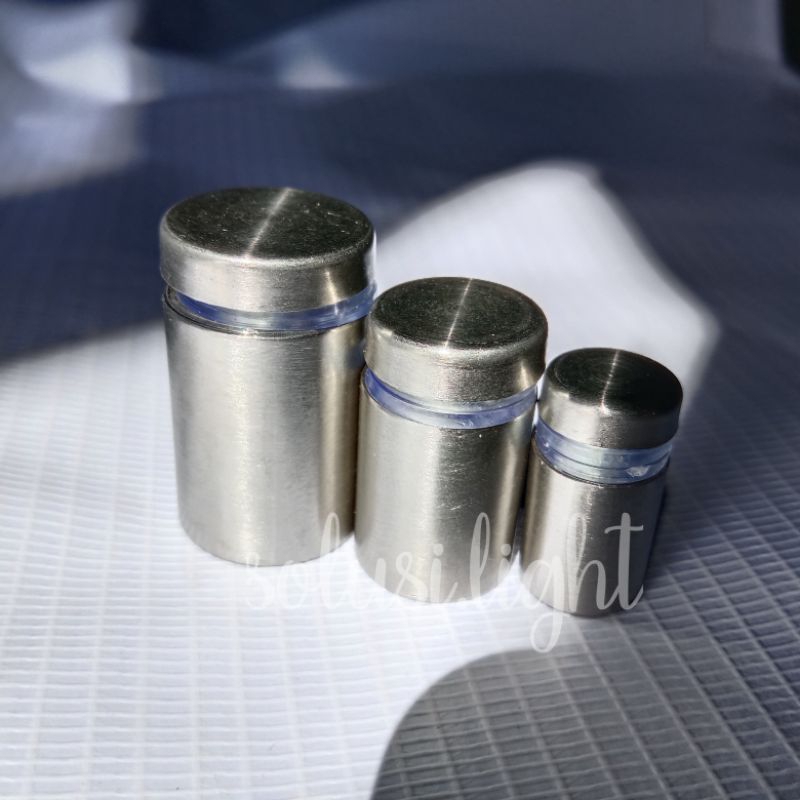 Jual Pen Iklan 12 x 20 mm Stainless Steel - Baut Frame Akrilik - Sign ...