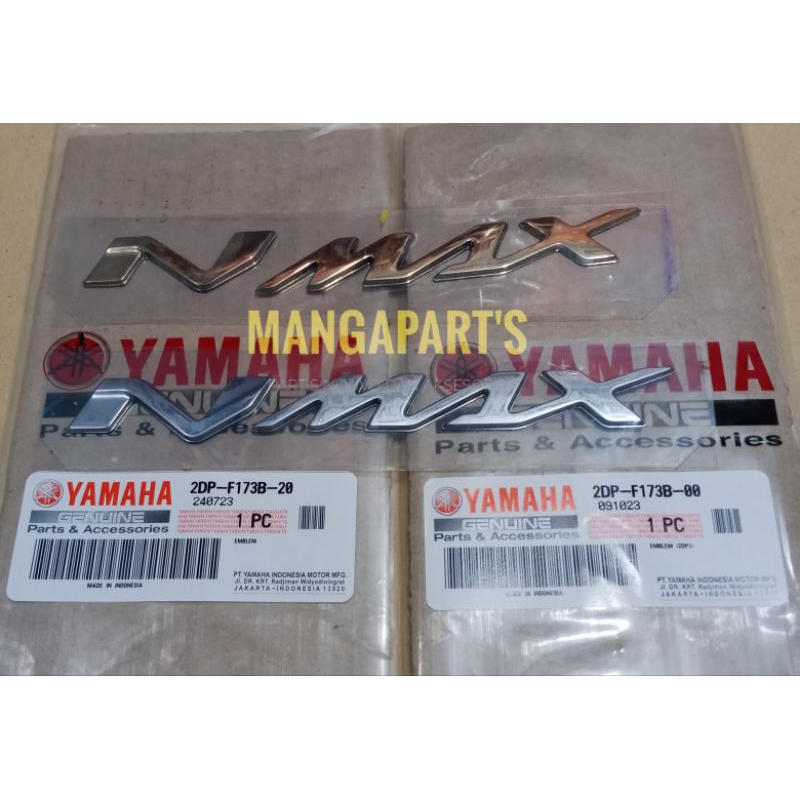 Jual Emblem body nmax original yamaha satuan logo nmax logo body nmax ...