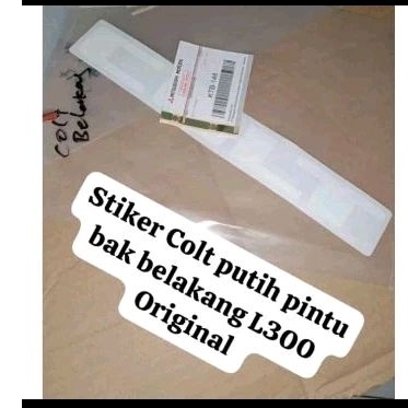 Jual stiker colt pintu bak belakang L300 original | Shopee Indonesia