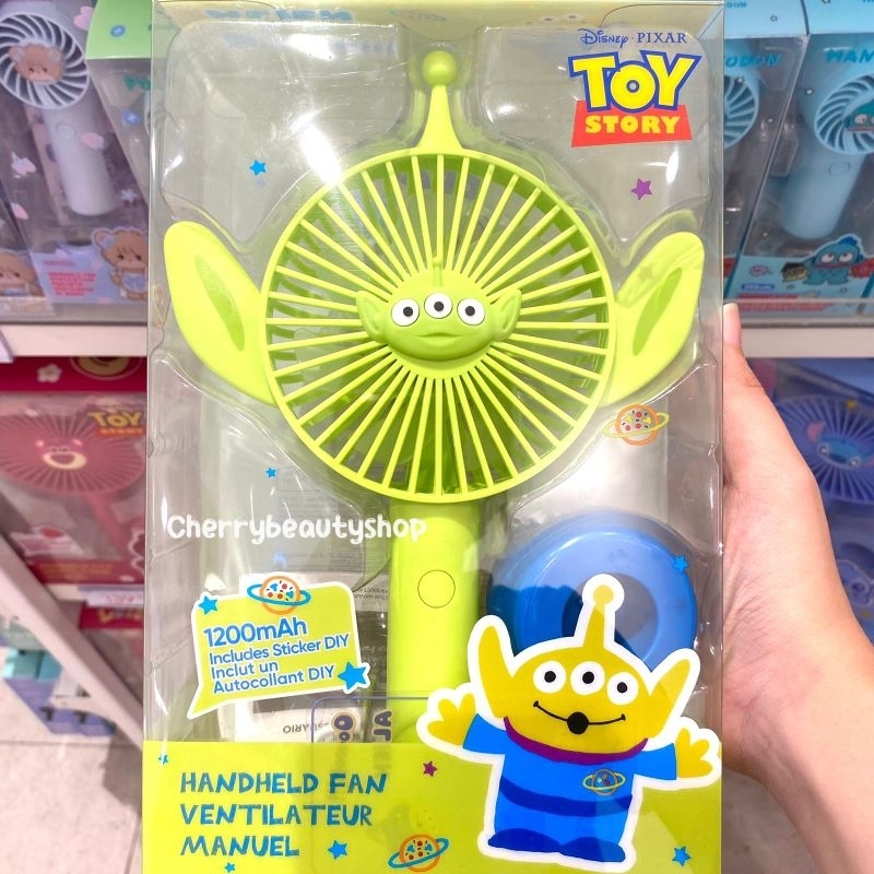 Jual Kipas Portable Miniso x Disney Little Green Man Alien Toy Story ...
