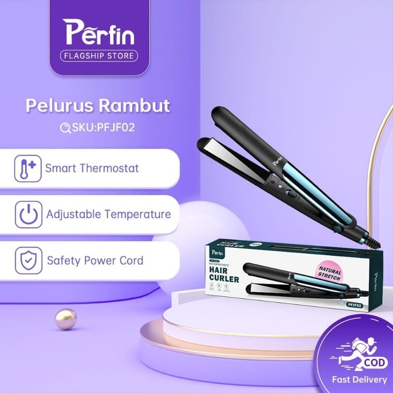 Jual Perfin PF22JF Catokan Rambut Mini Hair Staightener Catok Rambut ...