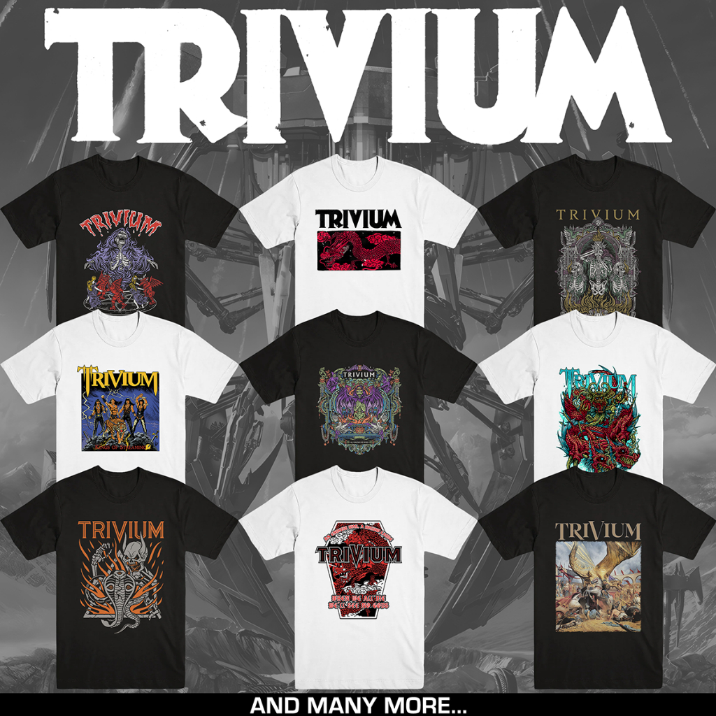 Jual TRIVIUM | T-SHIRT BAND | HEAVY METAL | MERCHANDISE | Shopee Indonesia