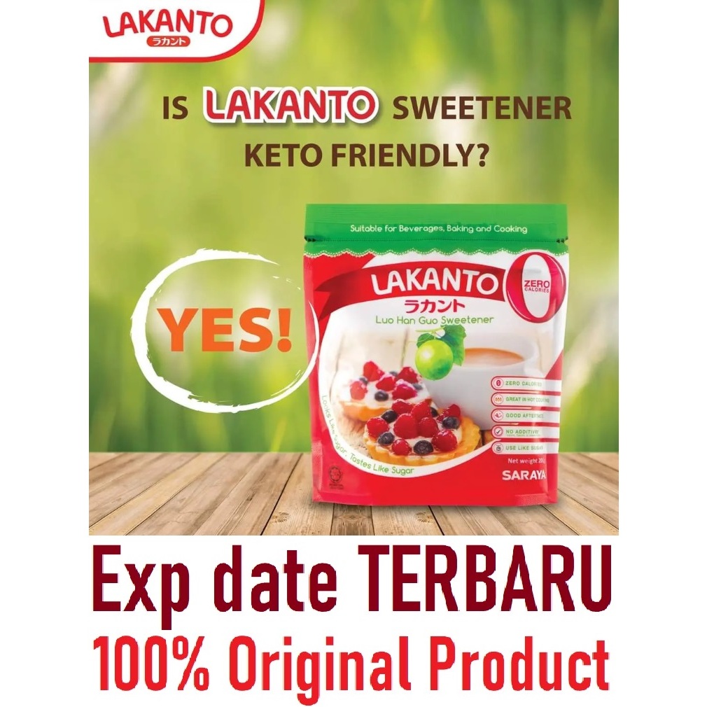 Jual Lakanto Luo Han Guo Sweetener Gula Halus Luo Han Kuo 200g 200gr ...