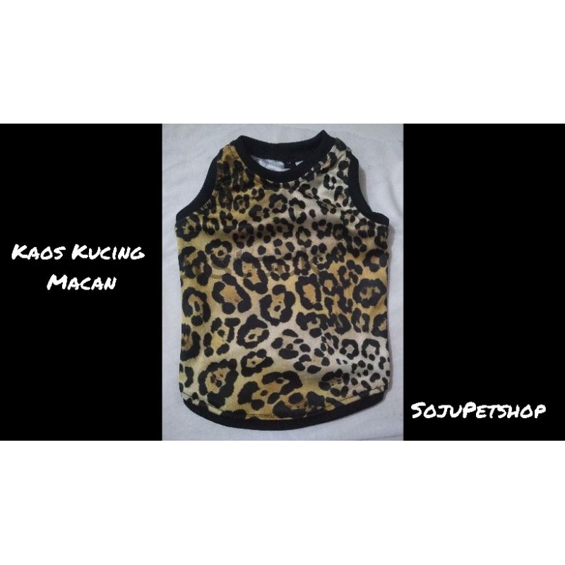 Jual baju kucing motif macan | Shopee Indonesia