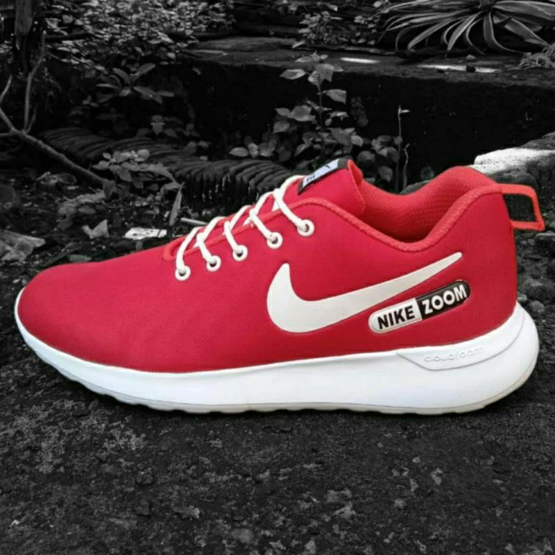 Jual FLASH SALE SEPATU JUMBO 44-49 SEPATU RUNNING OLAHRAGA SEPATU MERAH ...