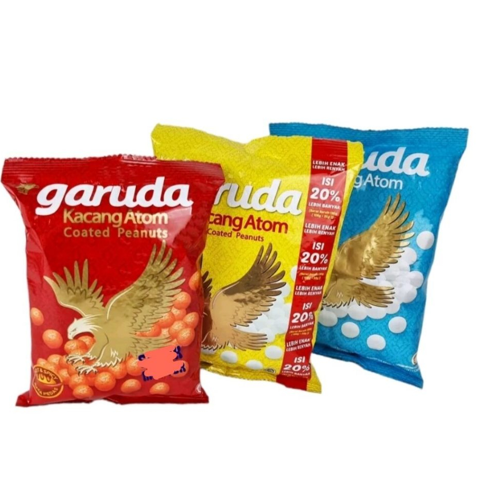 Jual GARUDA KACANG ATOM 100 GRAM ORIGINAL PEDAS MANIS RENYAH ORIGINAL ...