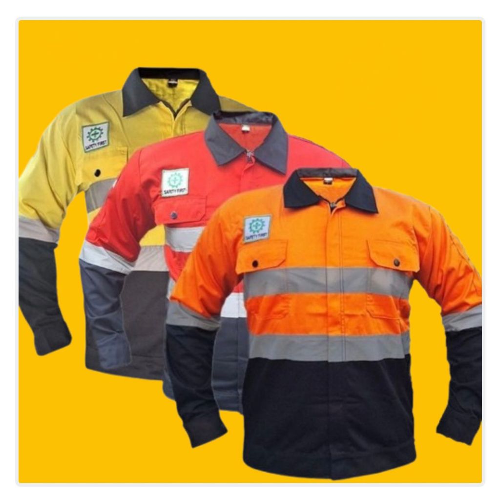 Jual Wearpack Safety Airflow | Baju Proyek Seragam Bengkel Tambang ...
