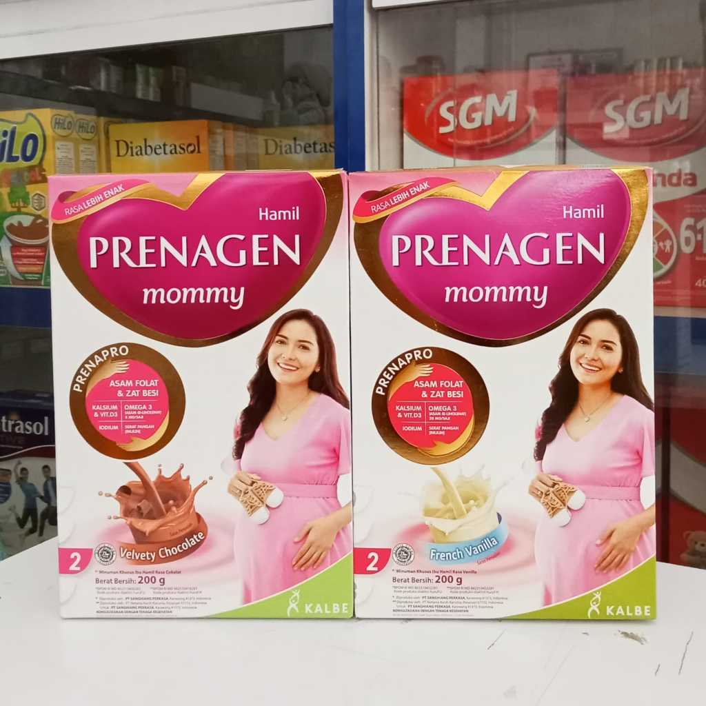 Jual PRENAGEN 2 Mommy 200g (Velvety Chocolate & French Vanilla) | Shopee Indonesia