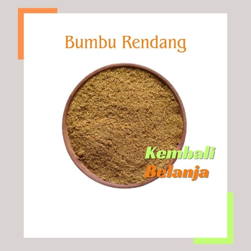 Jual Bumbu Rendang Lezat 50 Gram-100 Gram/ Bumbu Rendang Bubuk/ Bumbu ...