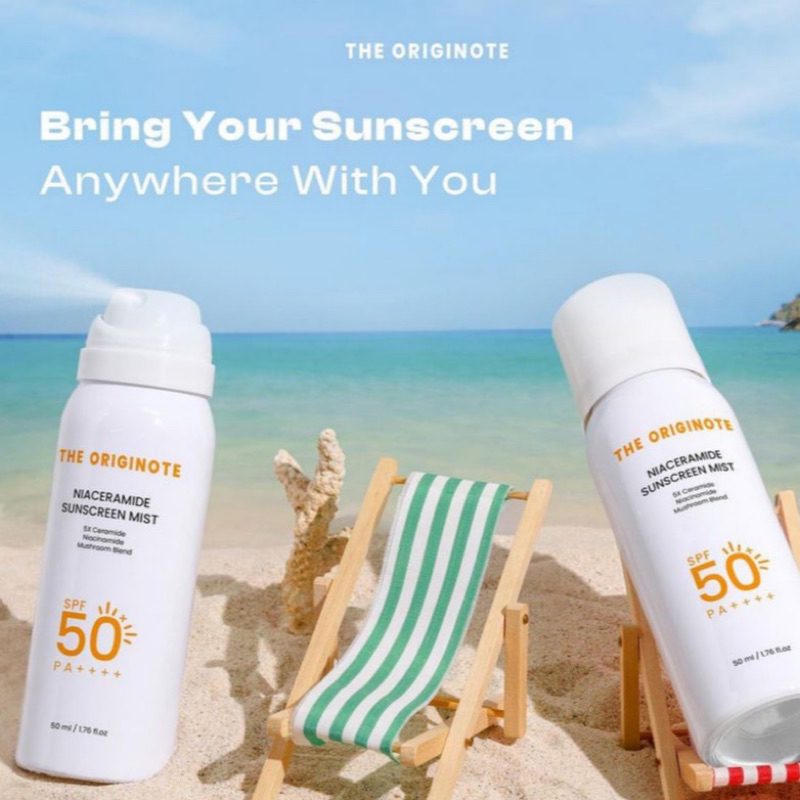 Jual The Originote Niaceramide Sunscreen Mist SPF 50 PA+++ 50ml(BOTOL ...