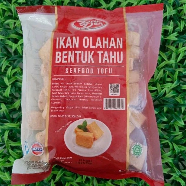 Jual Pak Den Olahan Ikan Bentuk Tahu (Seafood Tofu) - Berat 500 Gr ...