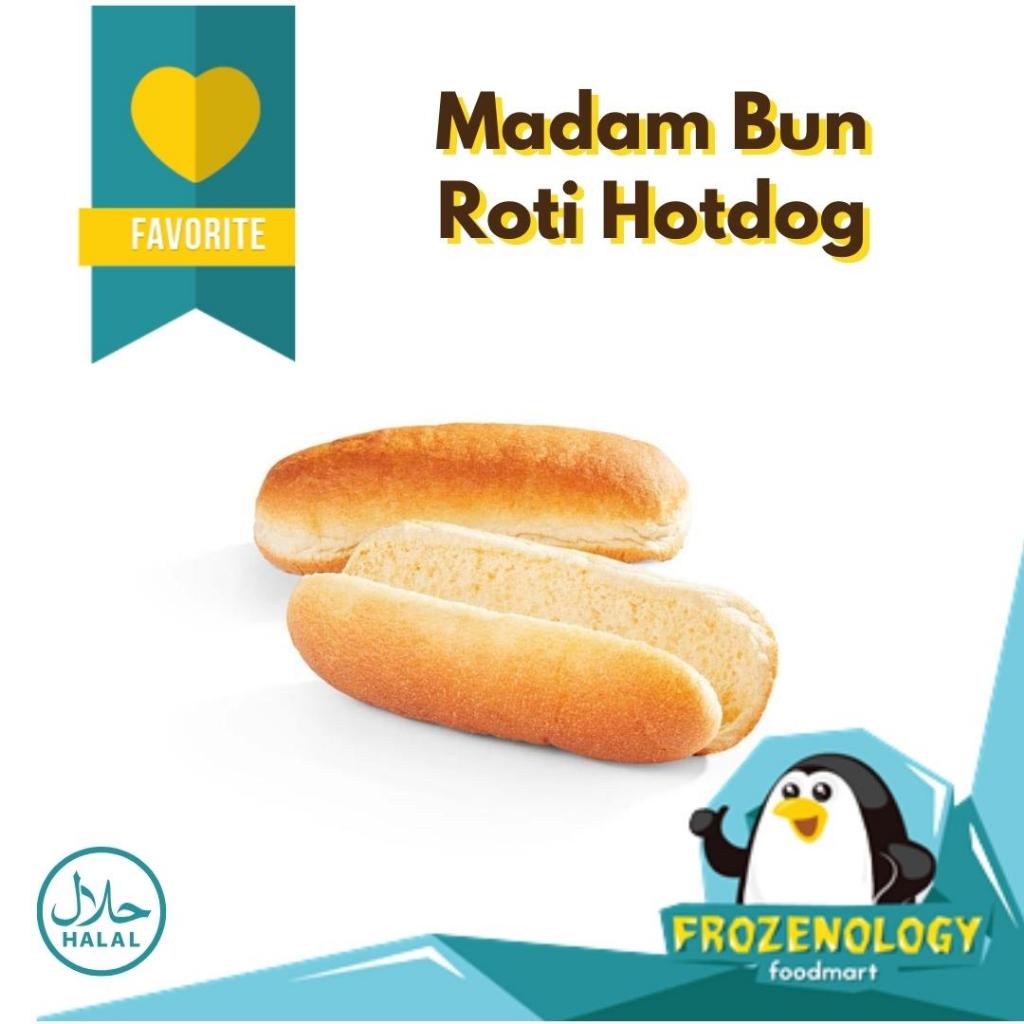 Jual Madam Bun Roti Hotdog isi 6 pcs 300 gr | Roti Hotdog Praktis ...