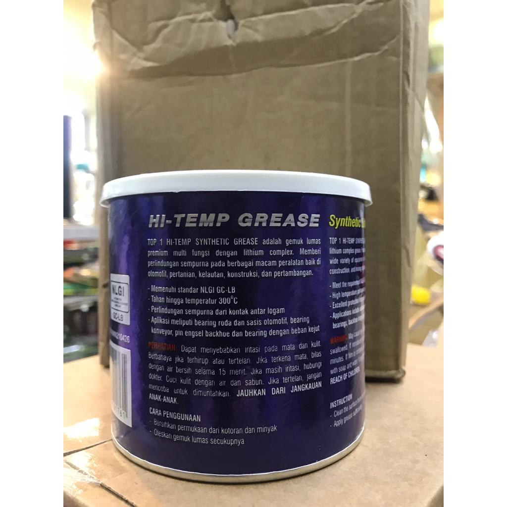 Jual hi-temp grease top 1 synthetic lithium complex net 16 454g ...