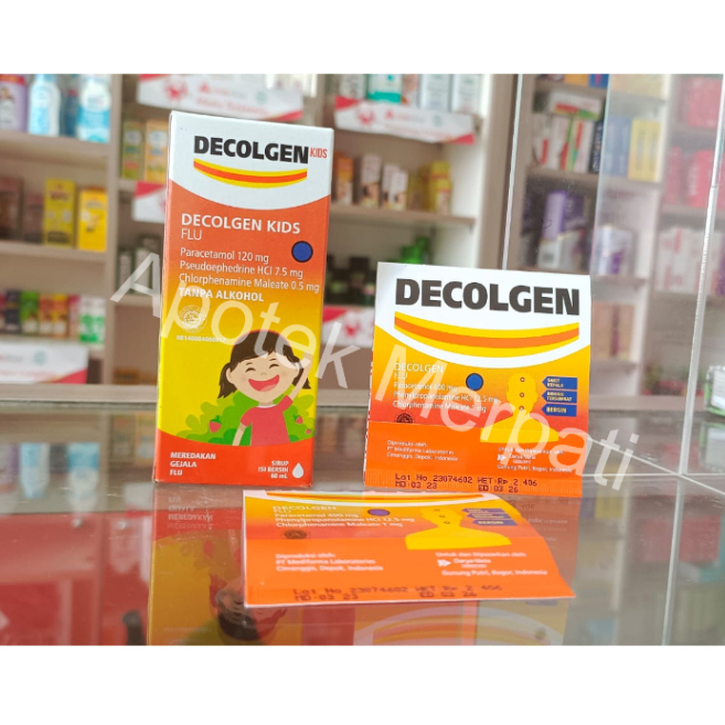 Jual DECOLGEN TABLET DAN SIRUP ANAK | Shopee Indonesia