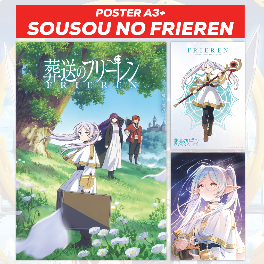 Jual Poster Anime Sousou no Frieren - Beyond Journey's End - HD Size A3 ...