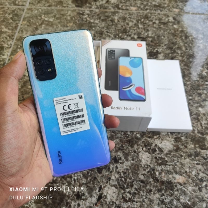 Jual Xiaomi Redmi Note 11 6/128 Fullset Second Bekas | Shopee Indonesia