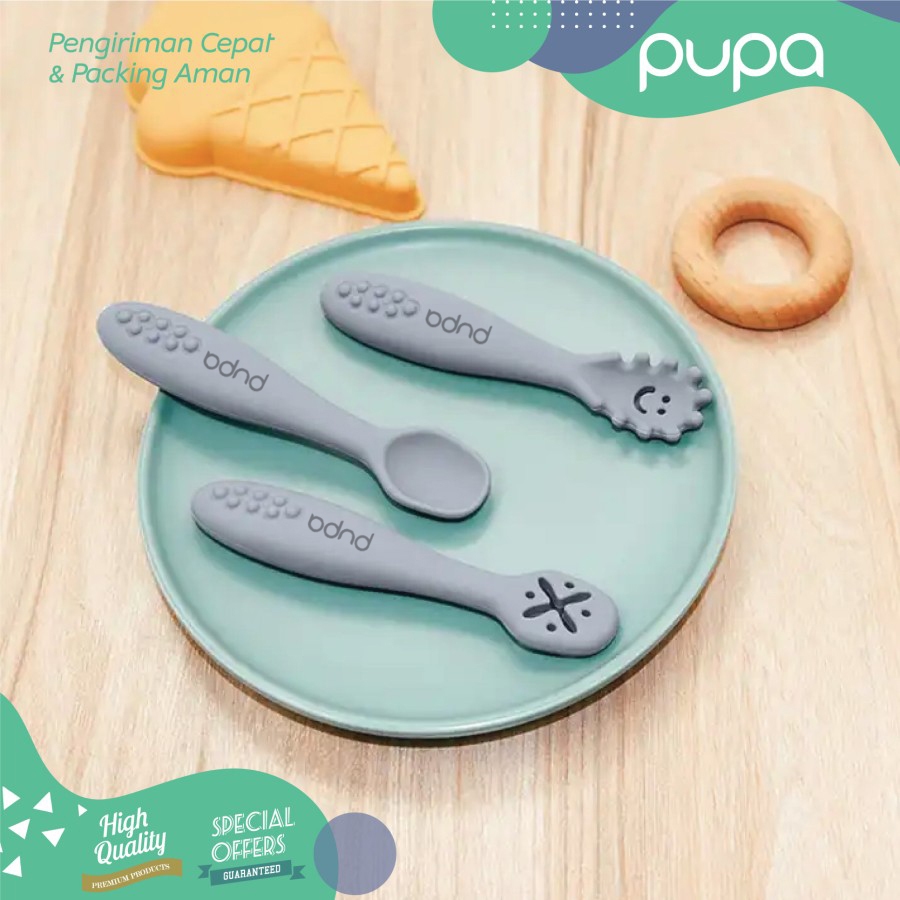 Jual Premium Pre Spoon Set Baby Training Dipping Spoon Sendok Bayi ...