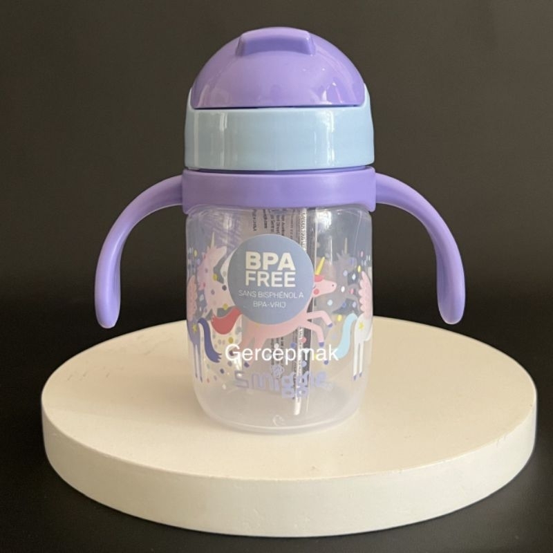 Jual SMIGGLE SIPPY CUP UP AND DOWN LILAC | Shopee Indonesia