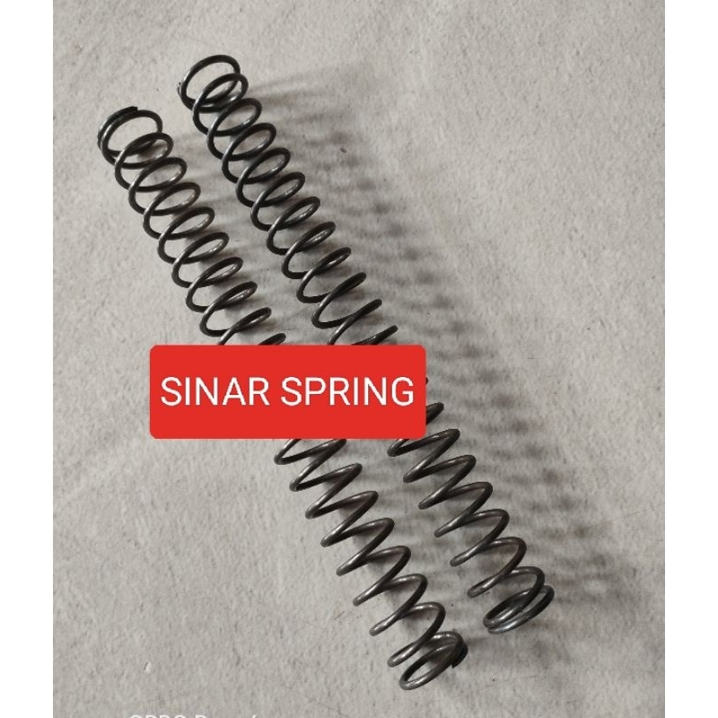 Jual spring tekan baja 2 mm x id 16 mm x od 20 mm x panjang 170 mm ...