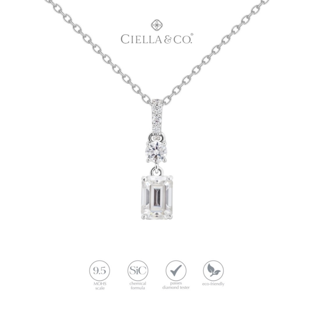 Jual Ciella & Co - Athena Emerald Emas Pendant Liontin Necklace ...