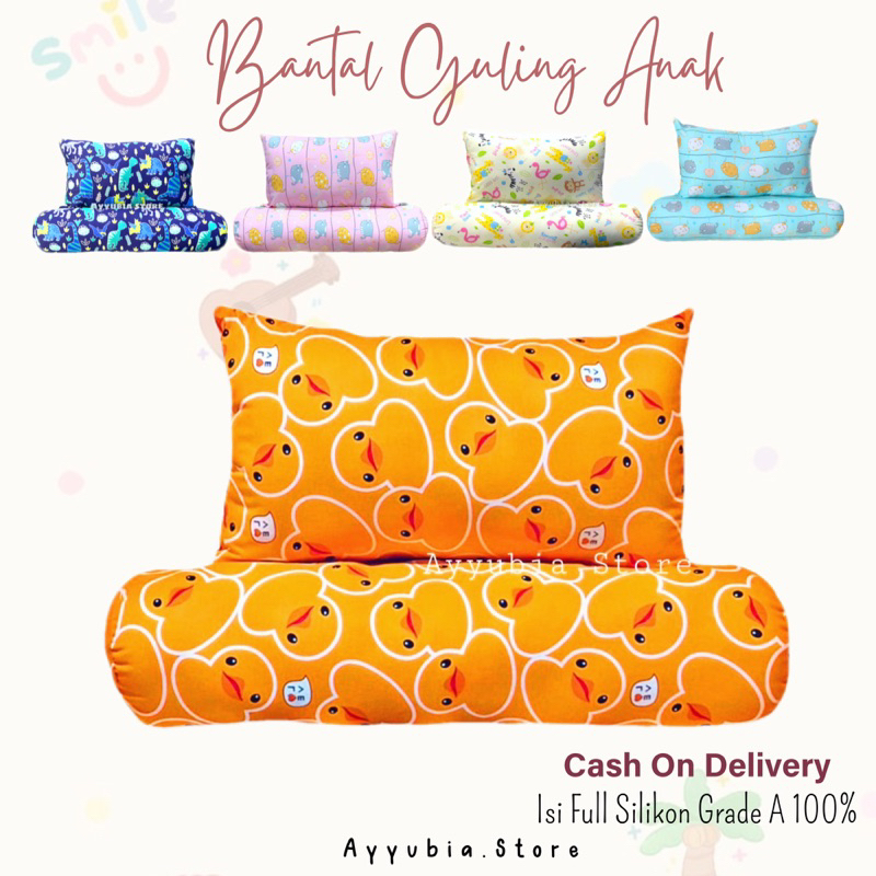 Jual 1 SET BANTAL GULING ANAK KARAKTER MOTIF TERBARU UNTUK USIA BALITA ...