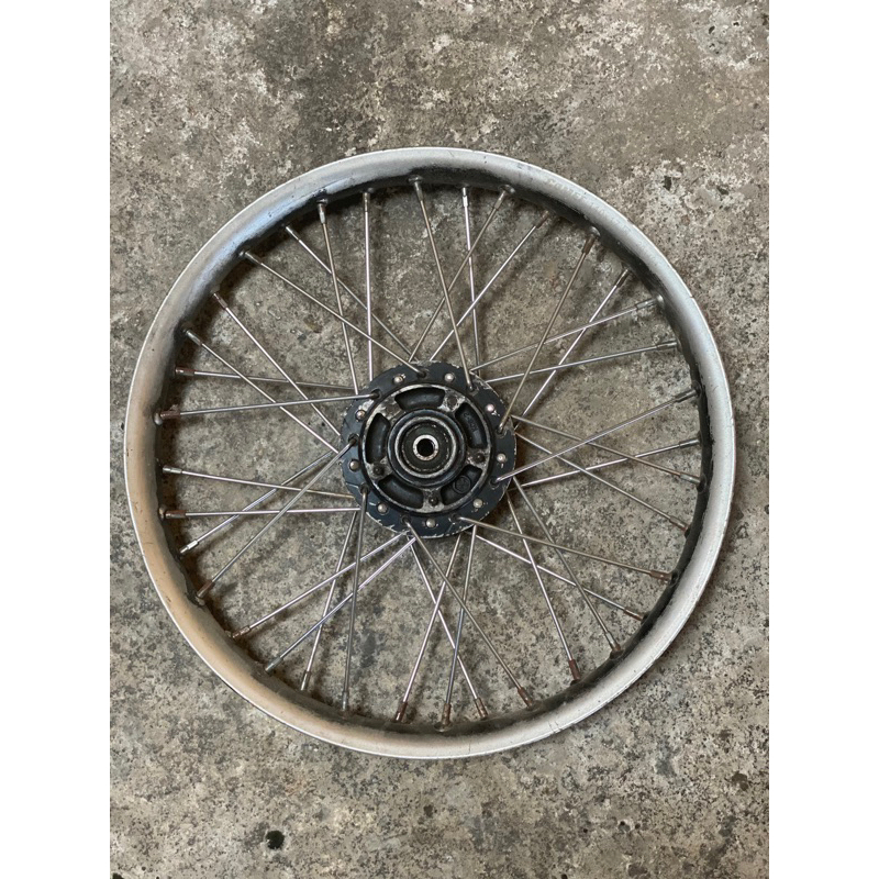 Jual velg set depan pnp gl megapro supra tiger velg comet 140x17 ...