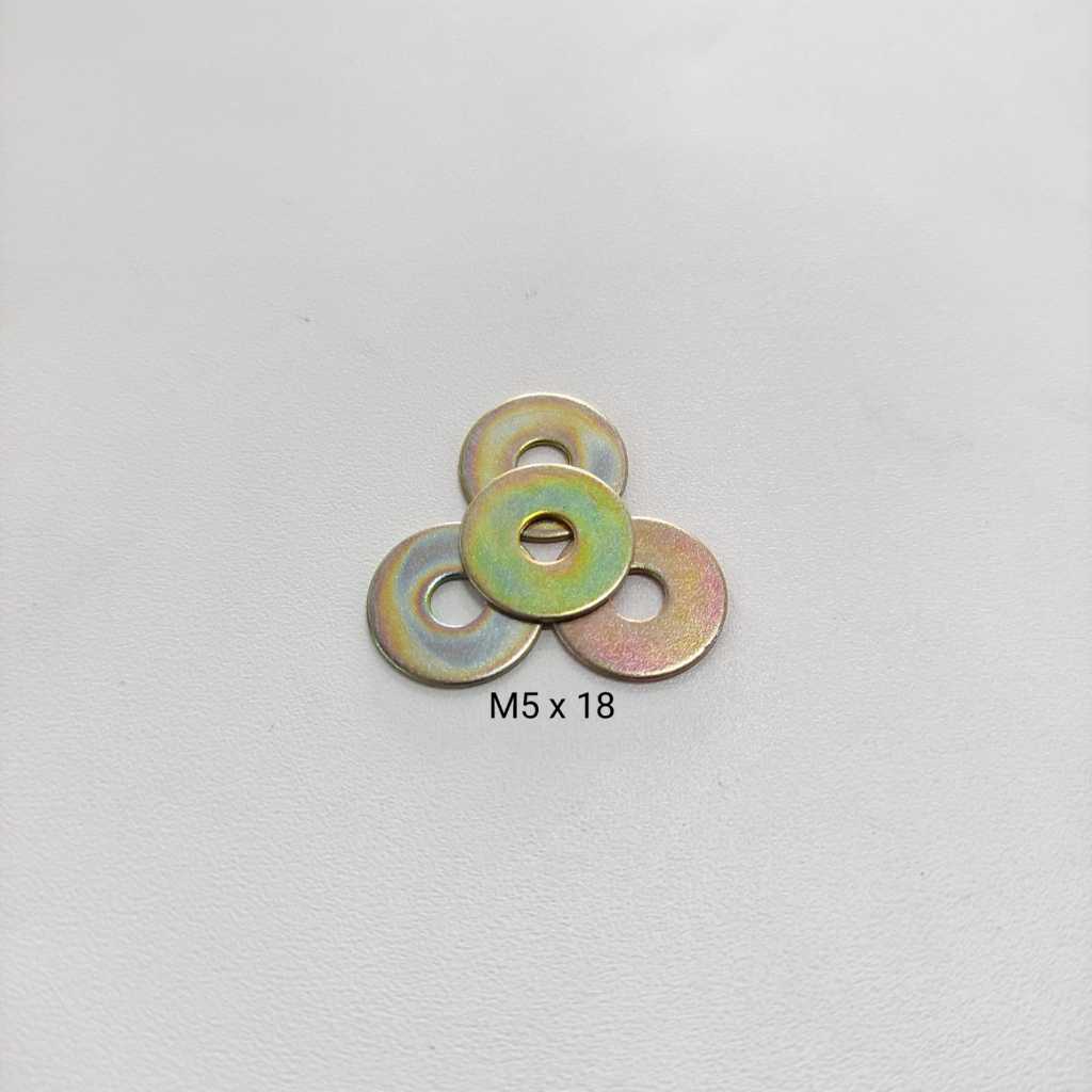 Jual RING PLAT KUNING M5 DRAT 8MM LEBAR 13MM 18MM | Shopee Indonesia