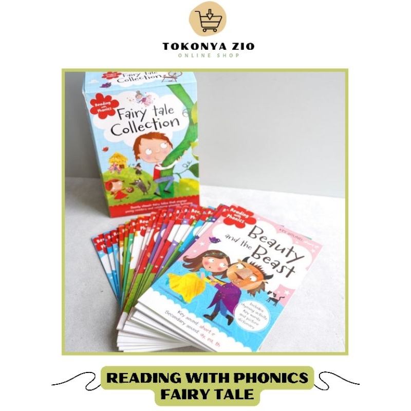 Jual READING WITH PHONICS FAIRY TALE COLLECTION 1 SET | Shopee Indonesia