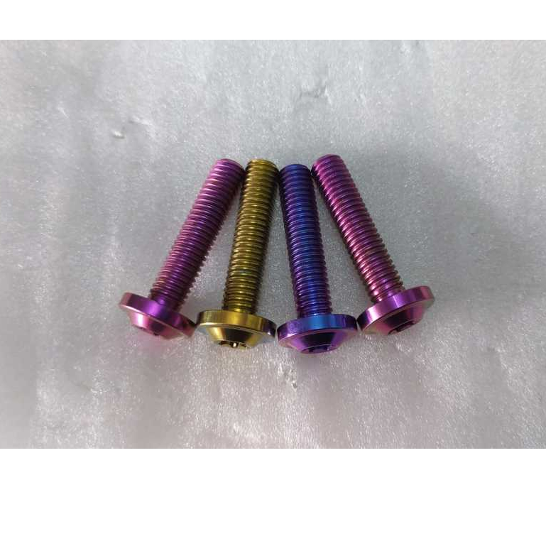 Jual Baut Titanium Gr 5 M5 x 25 Drat 8 Panjang 2.5 cm | Shopee Indonesia