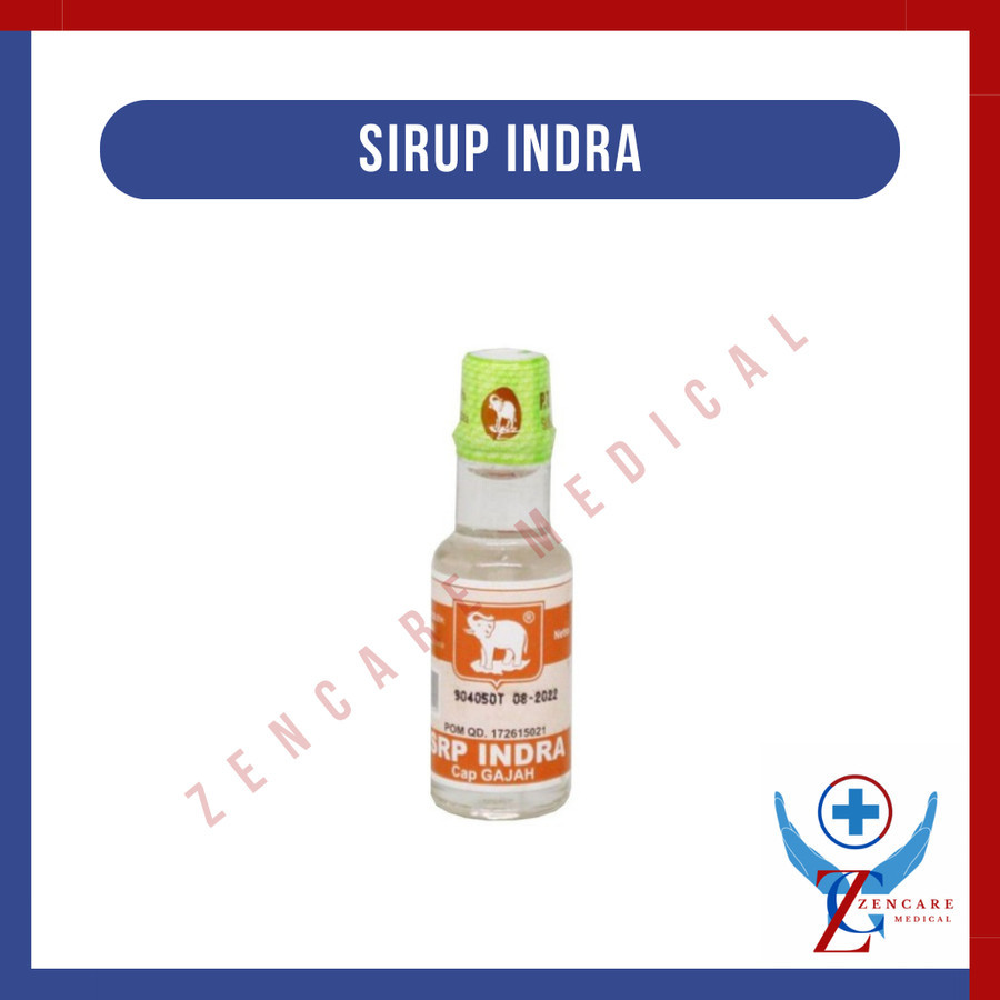 Jual Sirup Indra Cap Gajah Sebotol Isi 10 ML / Obat Tetes Mulut ...