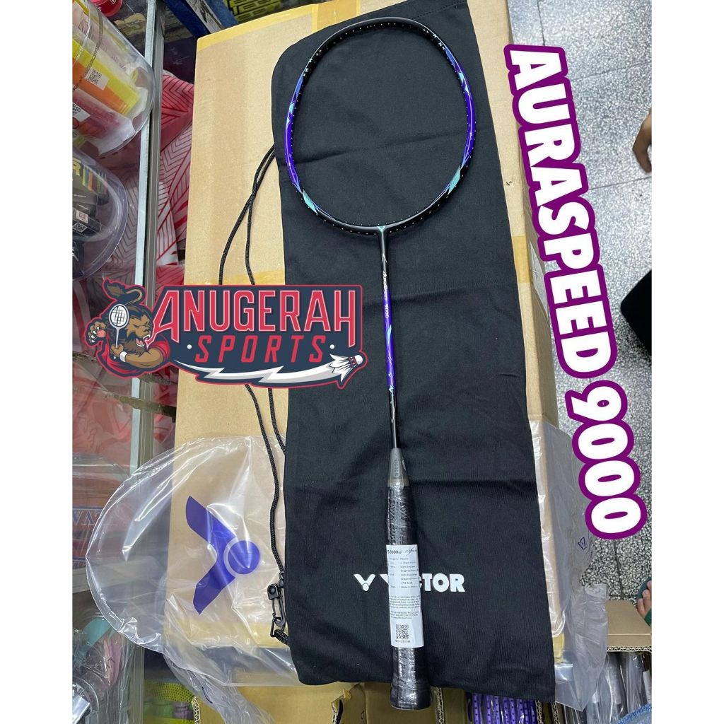Jual Raket Badminton VICTOR AURASPEED 9000 / ARS-9000 ORIGINAL | Shopee ...