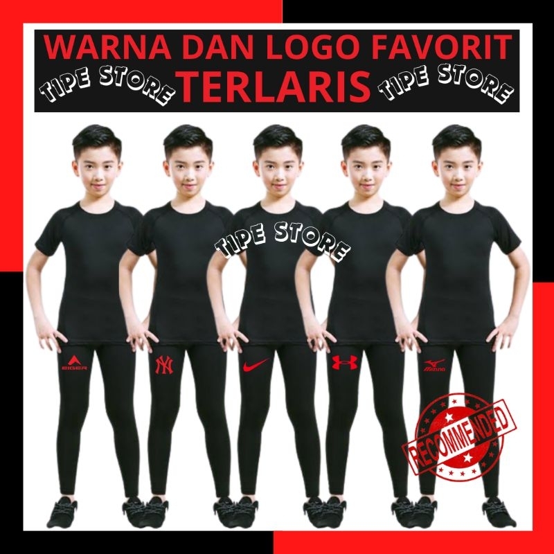 Jual Celana Ketat Olahraga manset anak laki laki dan perempuan ...