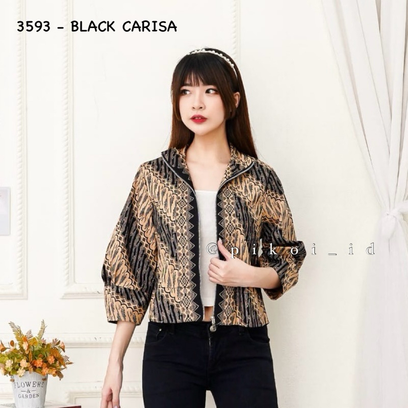 Jual Bomber jaket Batik modern cewek murah / batik kantor wanita ...