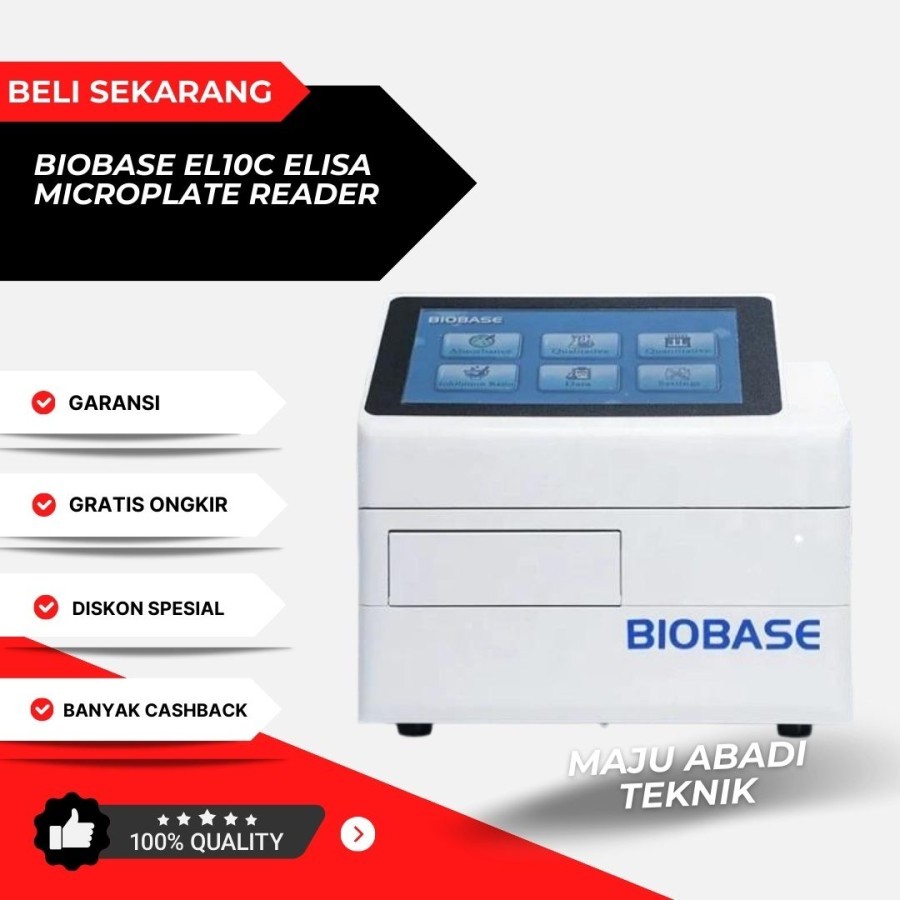 Jual Biobase EL10C Elisa microplate reader Lab biochemical analysis ...