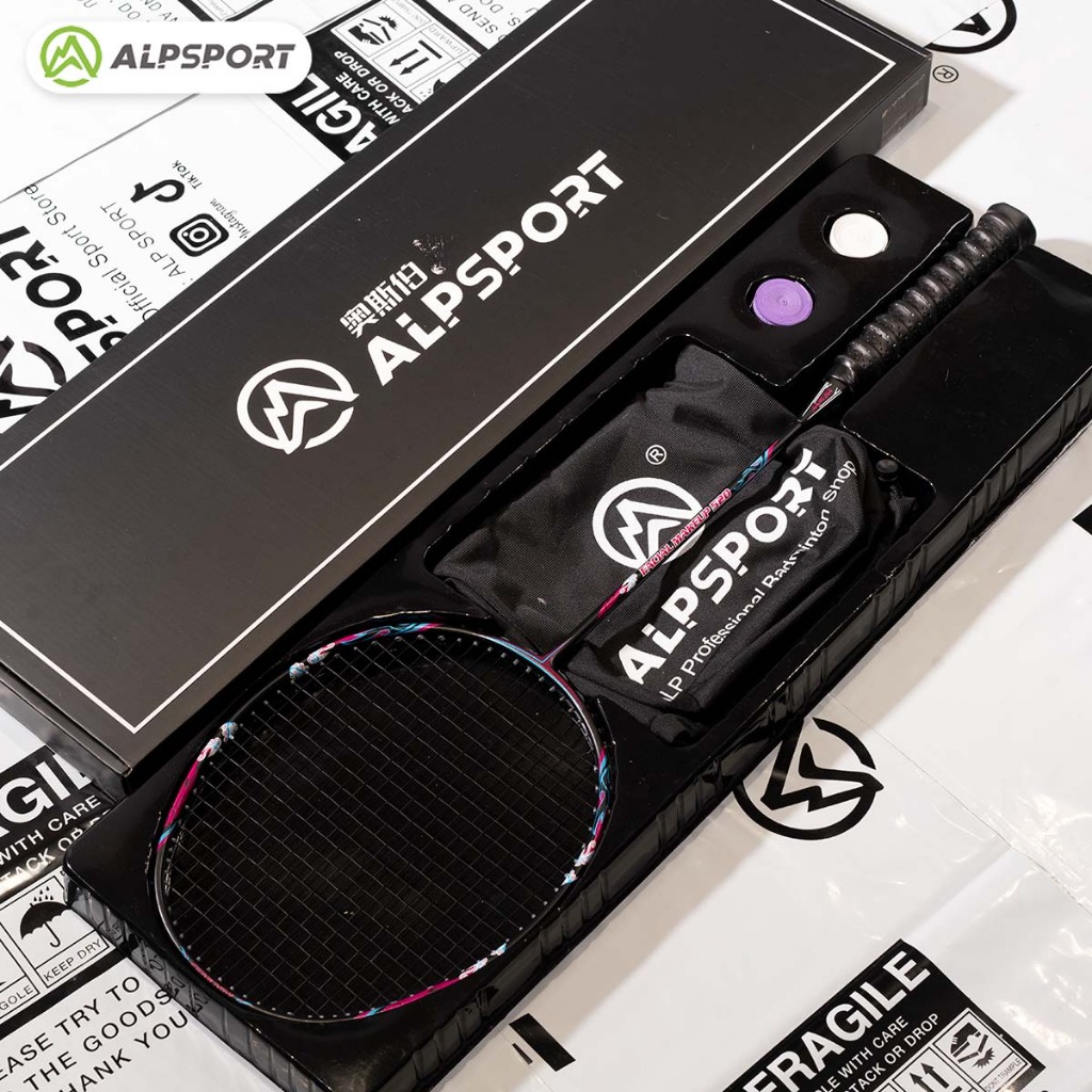 Jual ALPSPORT RR【2Raket + Tas】4U G5 100% Serat Karbon Penuh Desain Asli ...