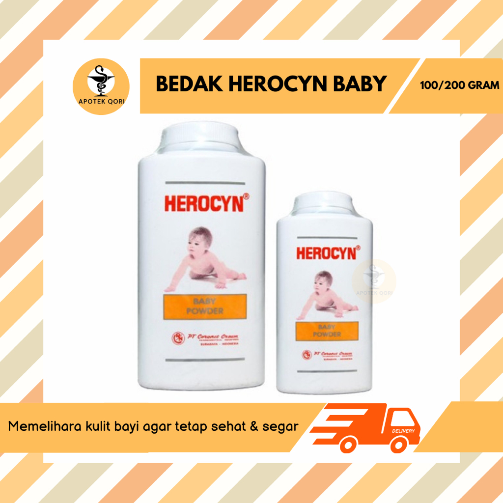 Jual HEROCYN BABY 200 MG & 100 MG/BEDAK BAYI | Shopee Indonesia