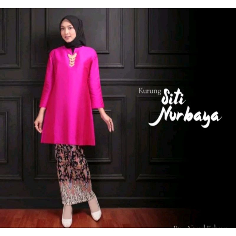 Jual Set Baju Kurung Melayu Bundo Kandung / Baju Kurung Melayu / Kebaya ...