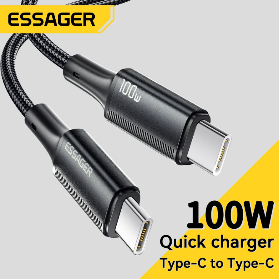 Jual Essager Kabel Charger Usb Type C To Usb Type C PD Cable Data Fast ...