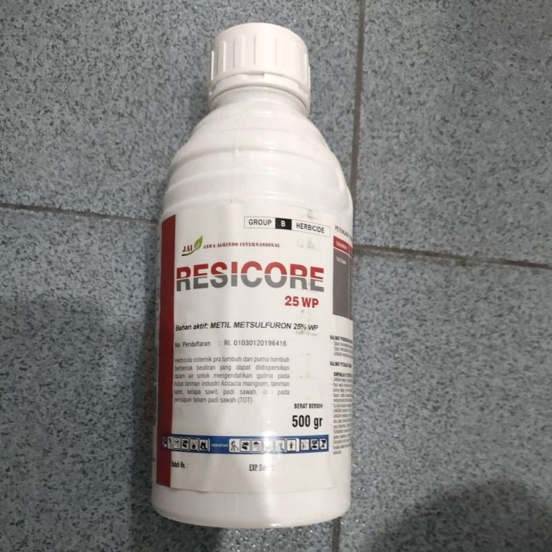 Jual RESICORE 25 WP 500 GRAM herbisida yang sangat ampuh untuk membasmi ...
