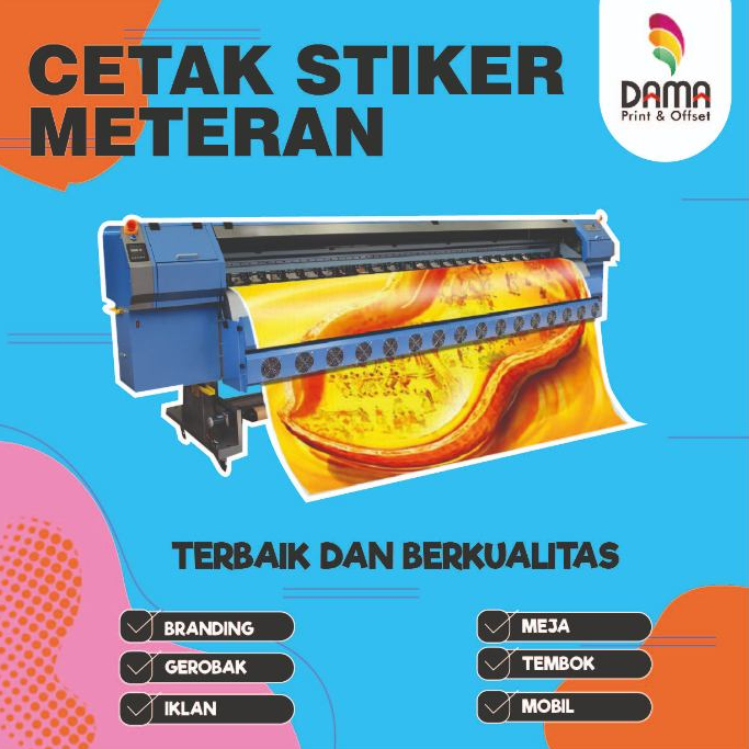 Jual Cetak Stiker | Print Stiker Produk Vinyl | Shopee Indonesia