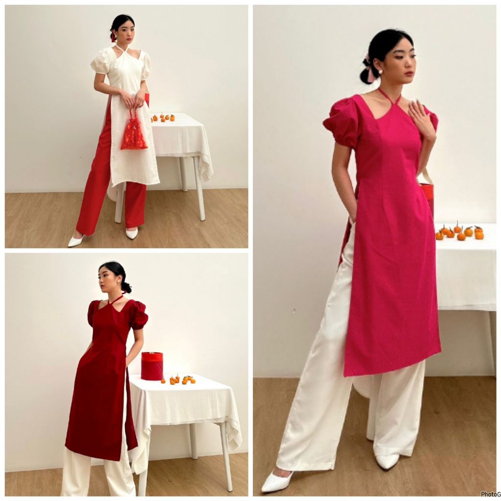 Jual MEI-MEI DRESS / DRESS NATAL IMLEK CHINESE NEW YEAR 789 | Shopee ...