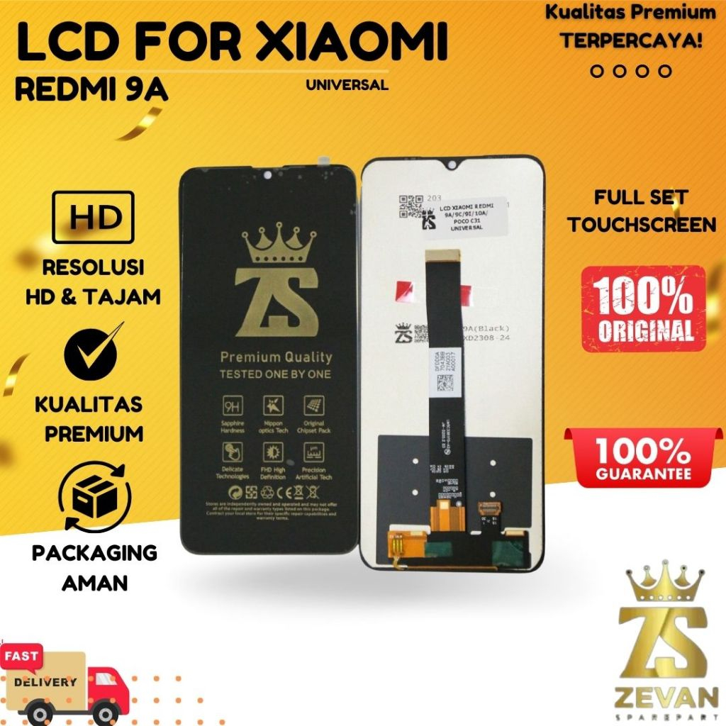 Jual LCD XIAOMI REDMI 9A/9C/9i/10A/POCO C31 Universal | Shopee Indonesia