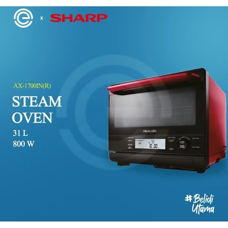 Jual OVEN SHARP SUPERHEATED STEAM OVEN HEALSIO AX_1700IN(R) | Shopee ...